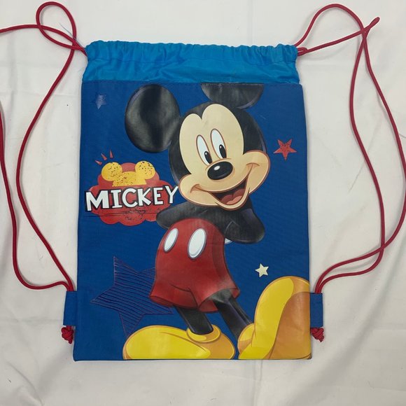 Accessories | Mickey Mouse Draw String Backpack | Poshmark